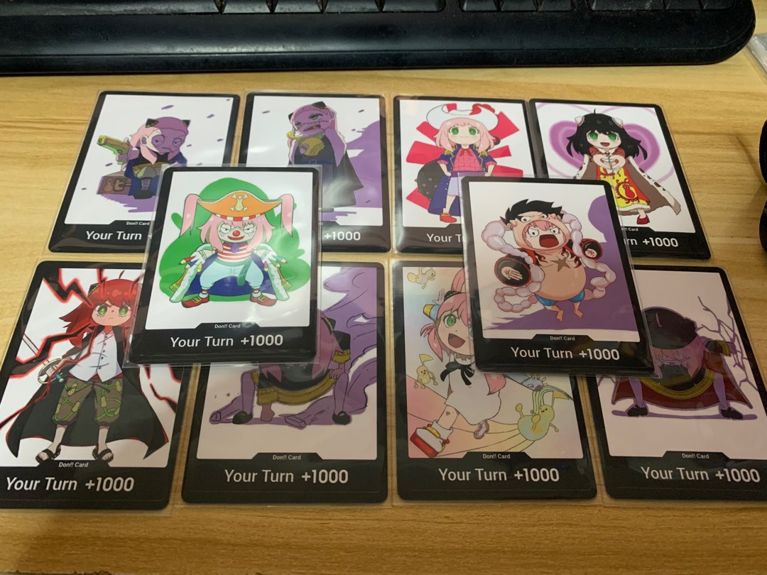 One piece tcg custom don - Anya Series., Hobbies & Toys, Toys & Games ...