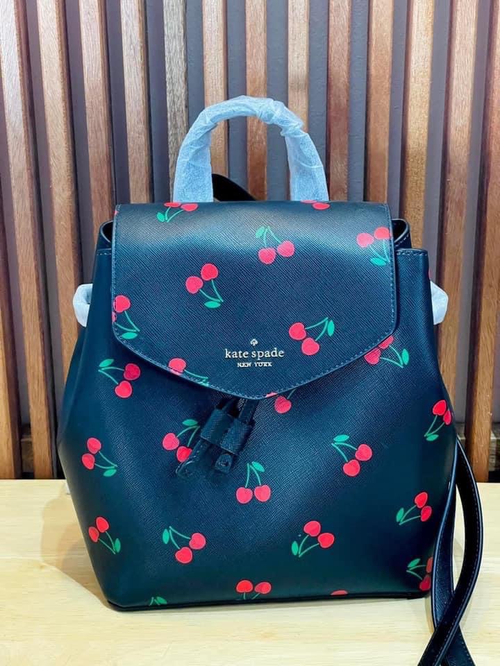 Onhand Ph! Kate Spade Lizzy Cherry Backpack, Women's Fashion, Bags ...