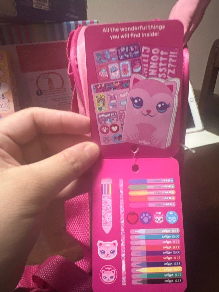 Original Smiggle Character Backpack Kit, Hobbies & Toys, Stationary ...