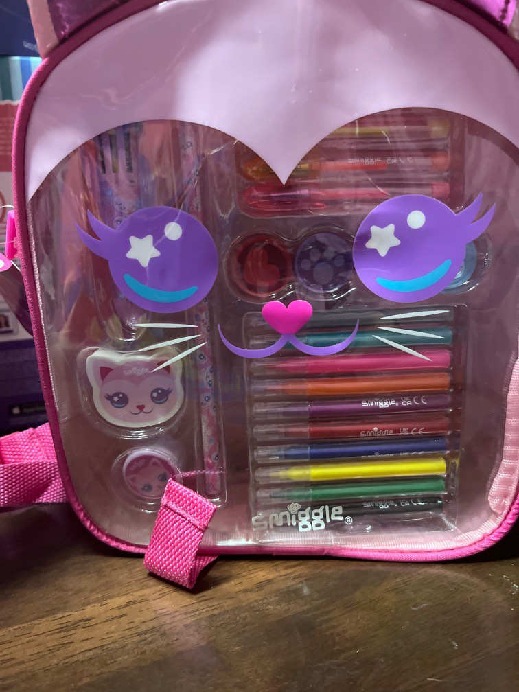 Original Smiggle Character Backpack Kit, Hobbies & Toys, Stationary ...