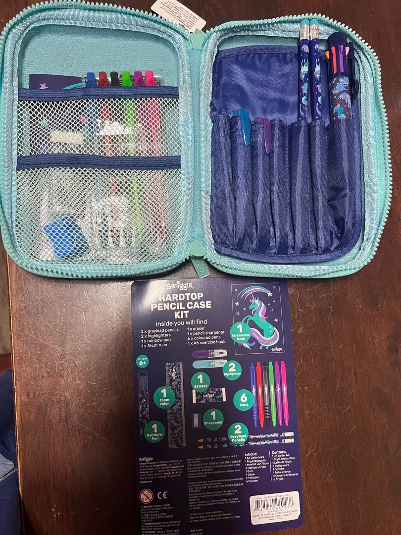 ORIGINAL SMIGGLE UNICORN HARDTOP PENCIL CASE , Hobbies & Toys ...