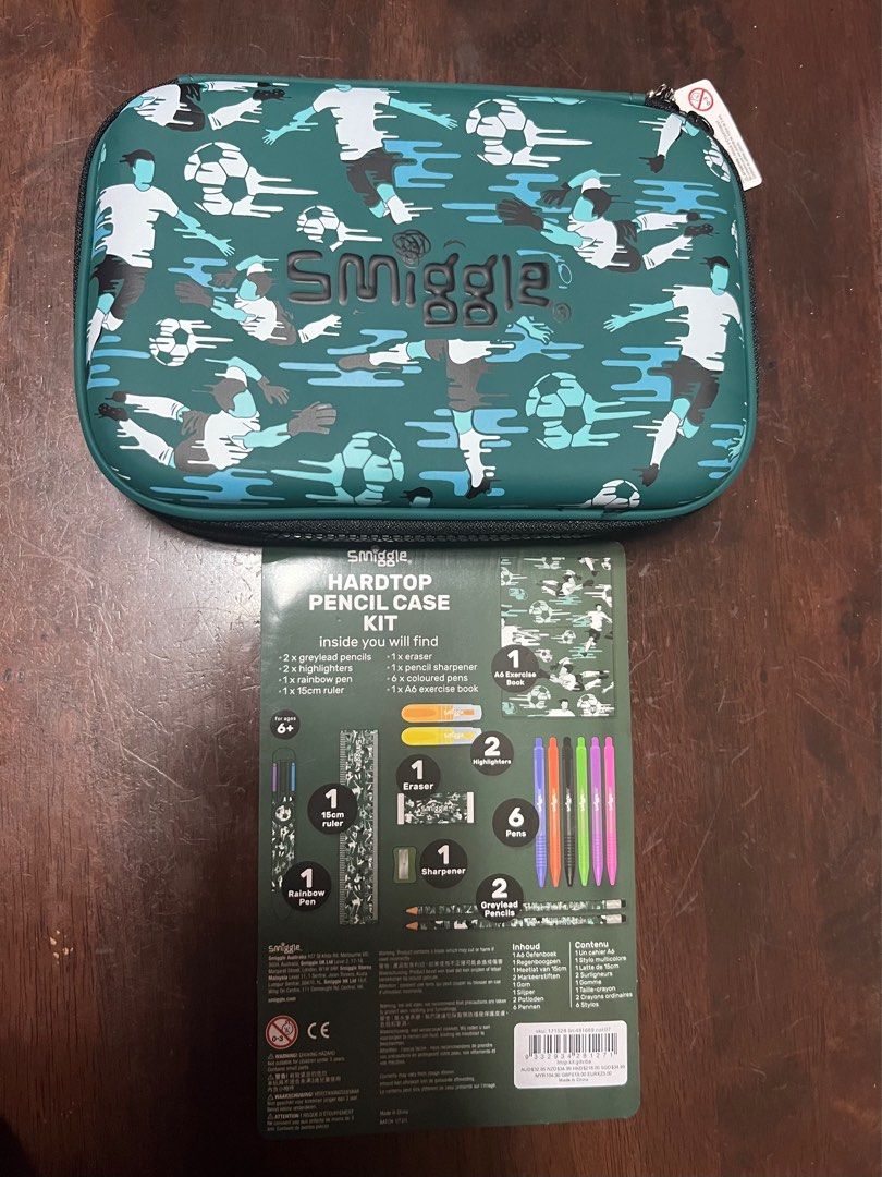 ORIGINAL SMIGGLE HARDTOP PENCIL CASE, Hobbies & Toys, Stationary ...