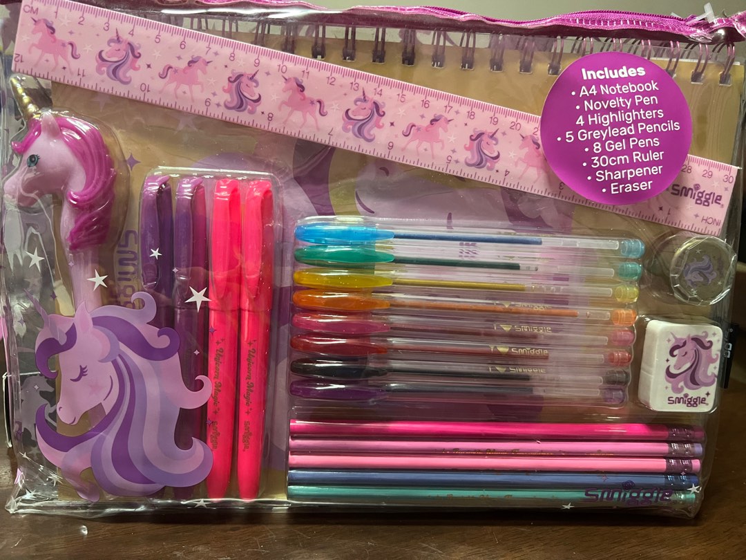 Original Smiggle Stationary Set, Hobbies & Toys, Stationary & Craft ...