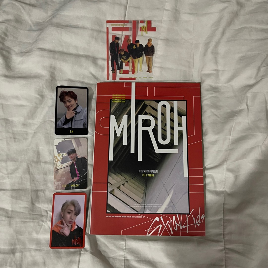 original STRAY KIDS clé 1: miroh limited edition album ️, Hobbies ...