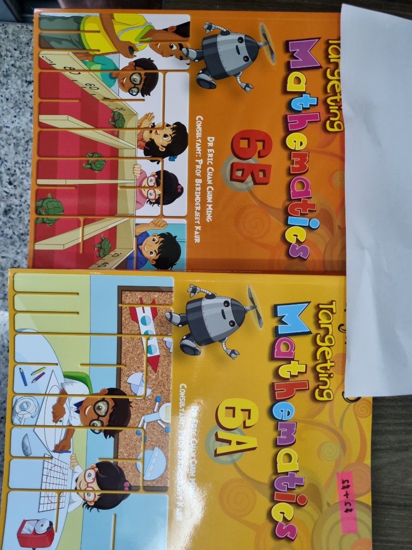 P6 maths text books, Hobbies & Toys, Books & Magazines, Assessment ...
