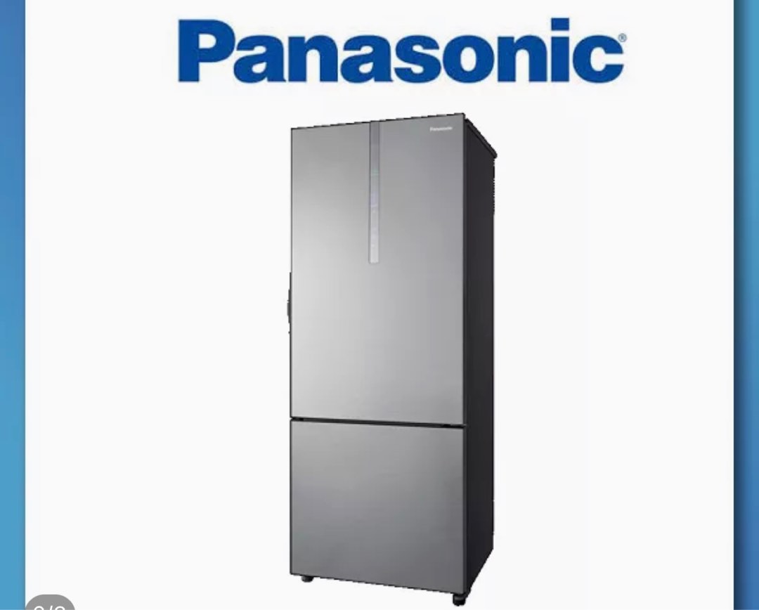 Panasonic 2 door bottom freezer 405L, TV & Home Appliances, Kitchen ...