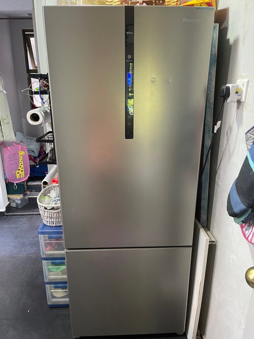 Panasonic 2 door bottom freezer 405L, TV & Home Appliances, Kitchen ...