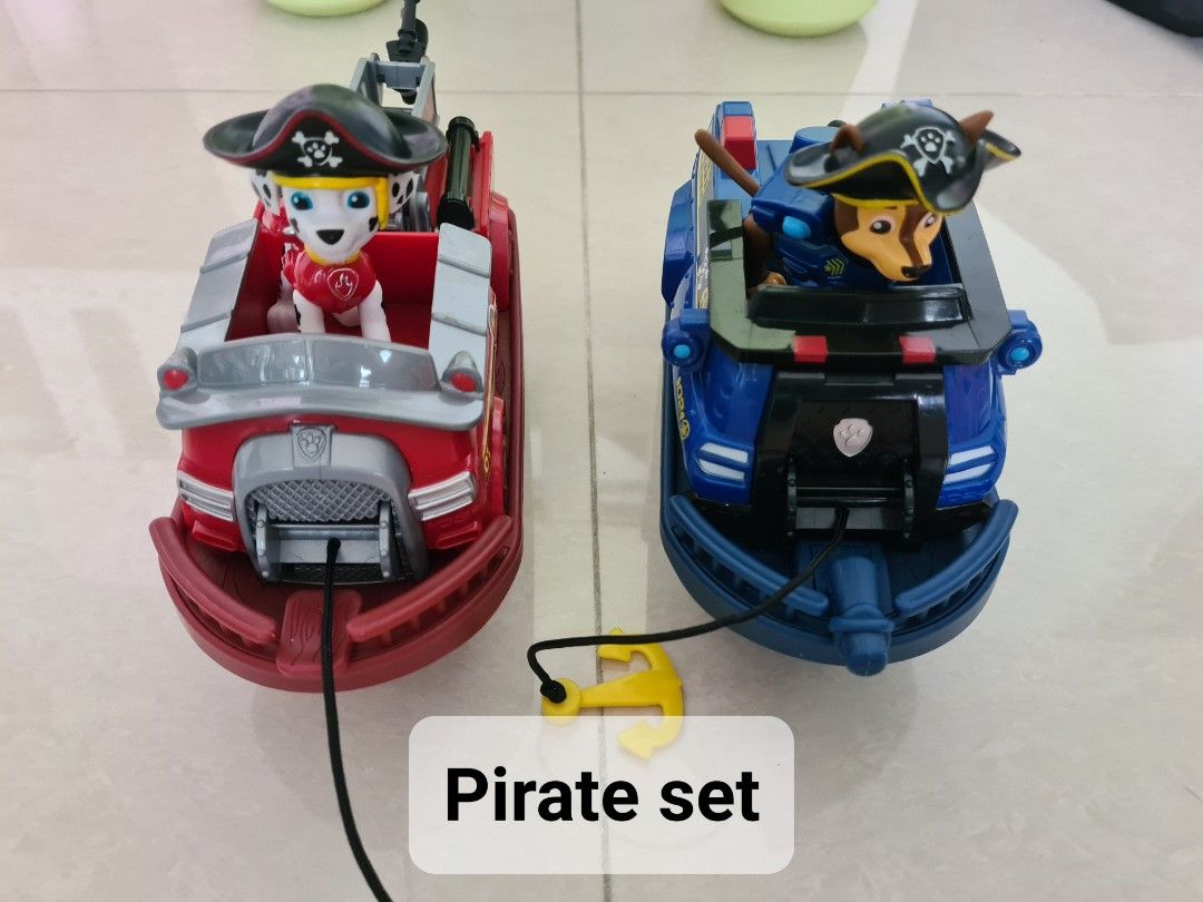 Paw Patrol Toys - Air Patroller, Flip & Fly, Pirate, Hobbies & Toys ...