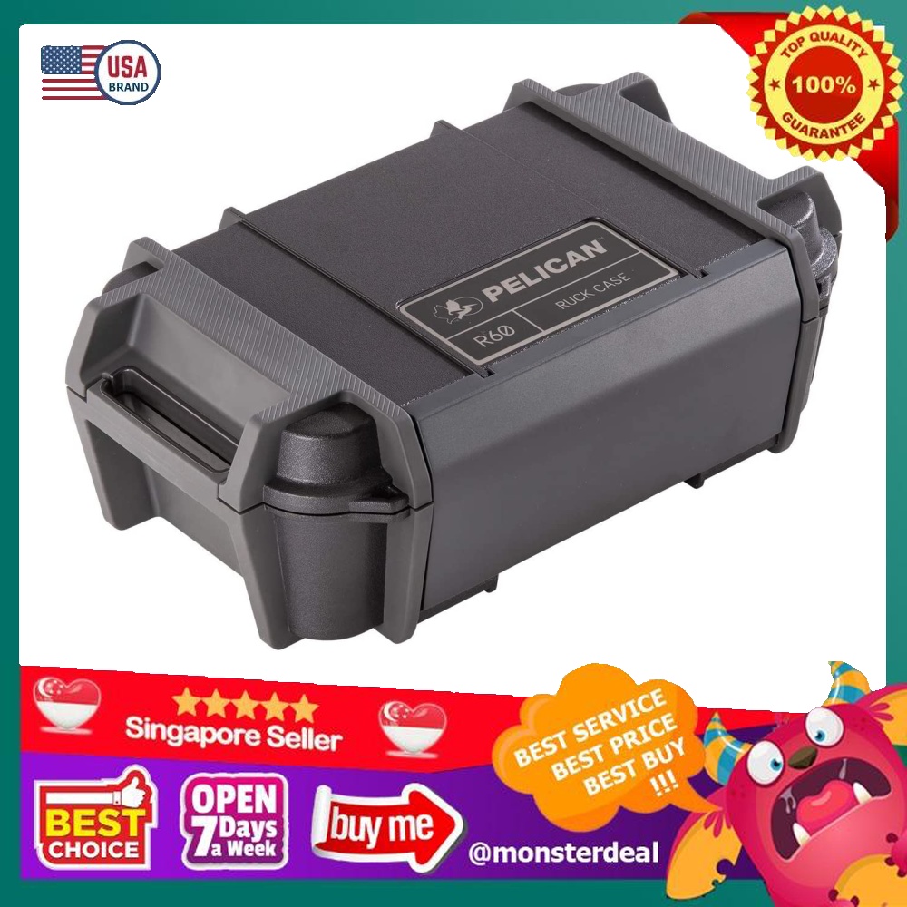 Pelican R60 Personal Utility Ruck Case, Black, Furniture & Home Living ...