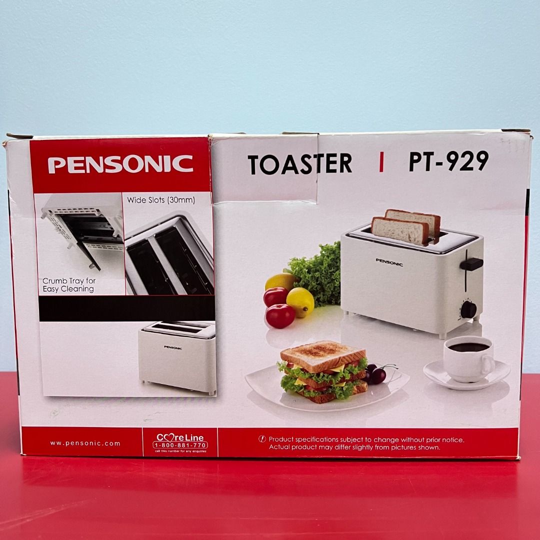 Pensonic Bread Toaster PT-929, TV & Home Appliances, Kitchen Appliances ...