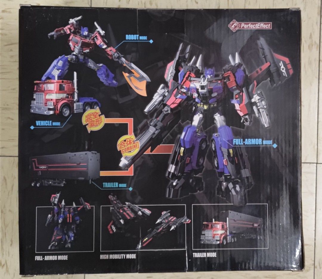 Perfect effect pe-dx10 Transformers Transformer 變形金剛 變型金剛 optimus prime ...