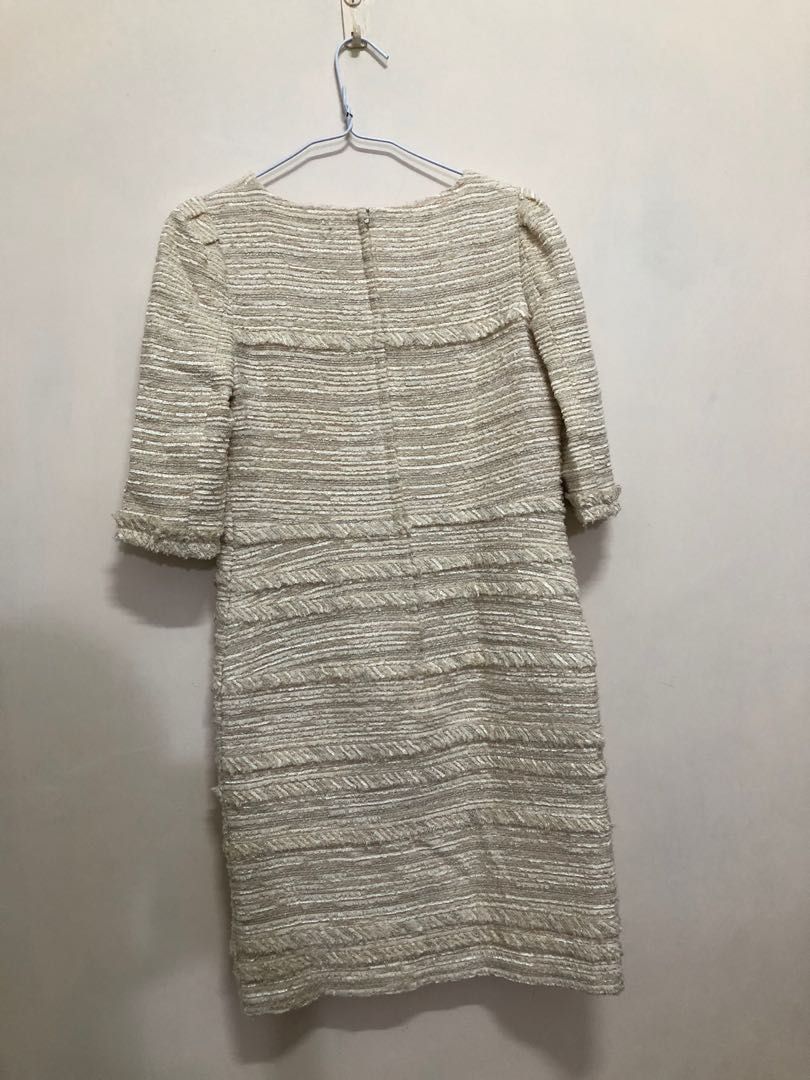 Perng yuh 芃諭名品 專櫃精品 毛料洋裝, 她的時尚, 洋裝＆套裝, 傳統服飾在旋轉拍賣