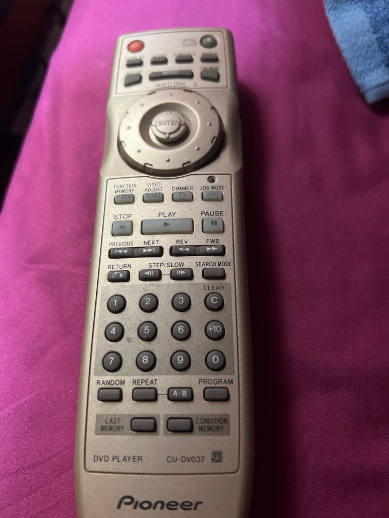 Pioneer DVD remote control for all pioneer DVD, Audio, Other Audio ...
