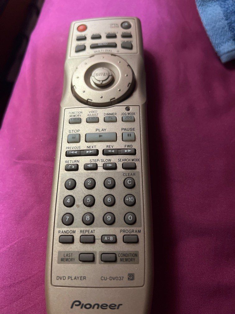 Pioneer DVD remote control for all pioneer DVD, Audio, Other Audio ...