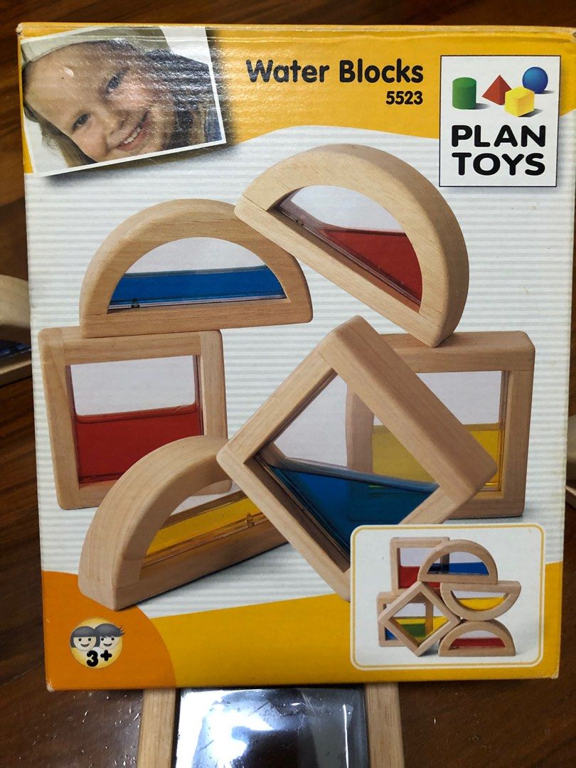 Plan Toys Water Blocks, Hobbies & Toys, Toys & Games on Carousell