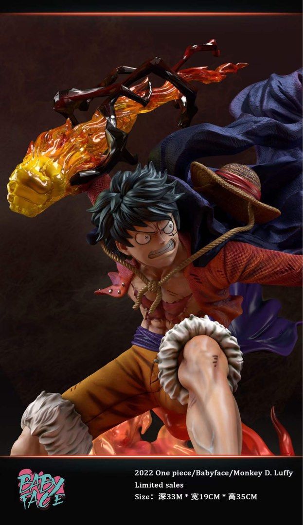 [PO] One Piece|Luffy Fire Punch, Hobbies & Toys, Toys & Games on Carousell