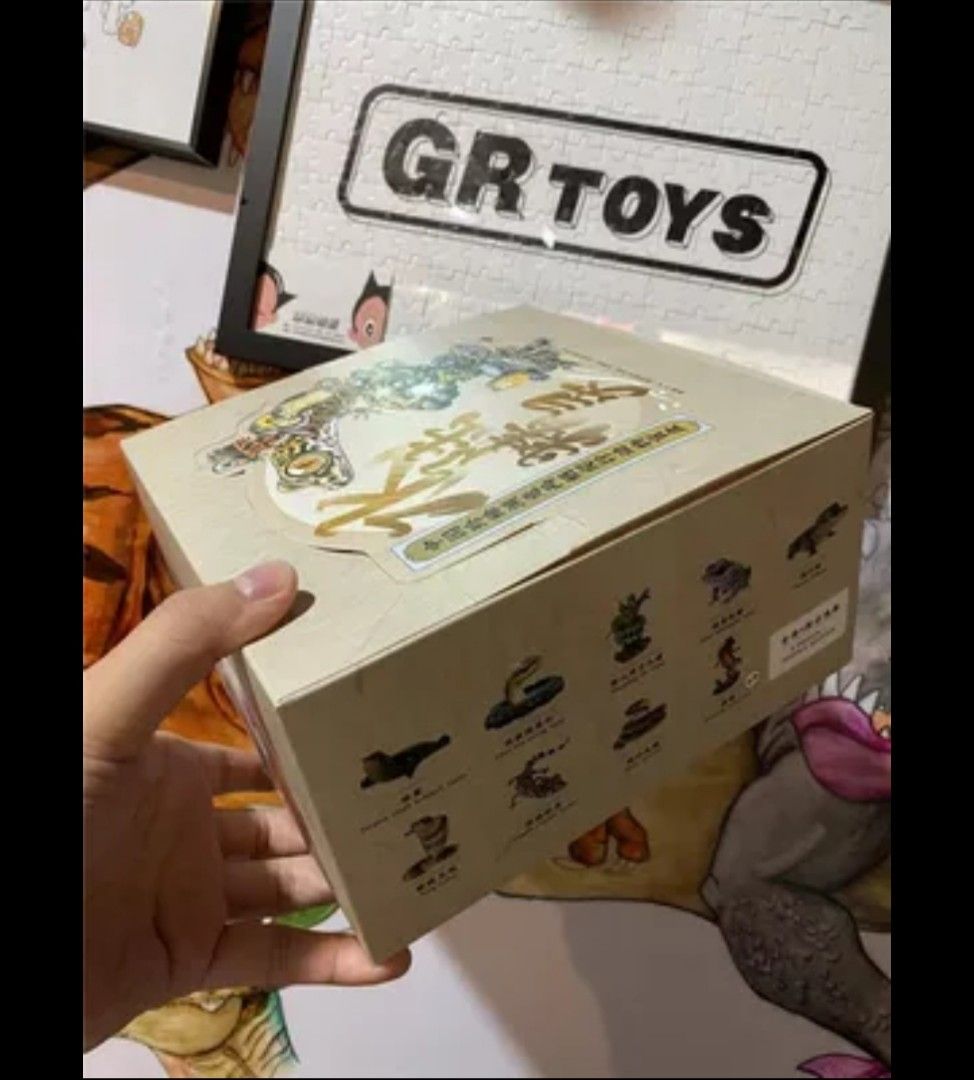 [PO] Reptiles and amphibians animals blind box mystery box animal ...