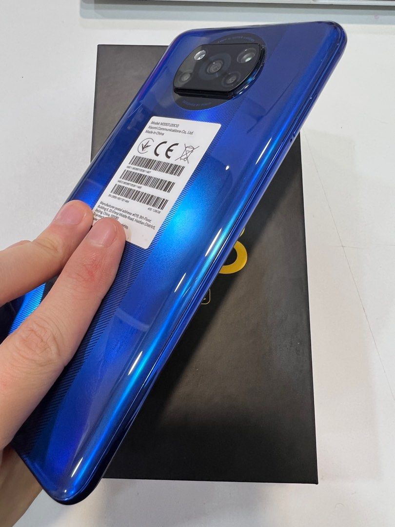 Poco X3 NFC 6+128GB Full set hk Version 全套 香港版本, 手提電話, 手機, Android 安卓手機 ...
