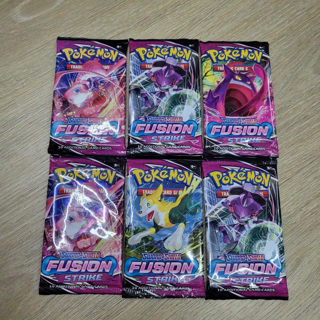 Pokemon Fusion Strike Booster Packs, Hobbies & Toys, Toys & Games on ...