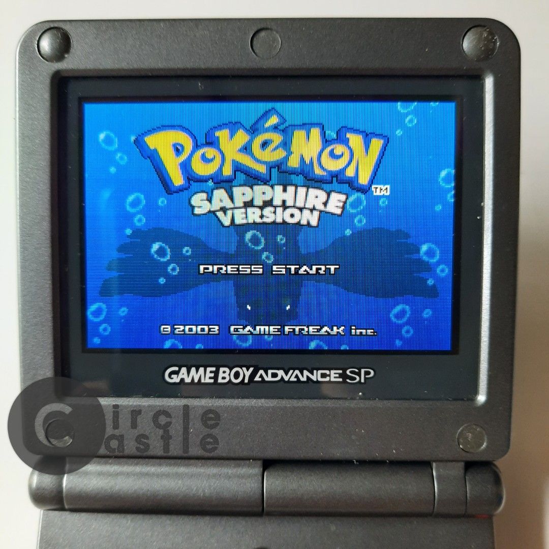 Pokemon Sapphire for Gameboy Advance GBA, Video Gaming, Video Games ...