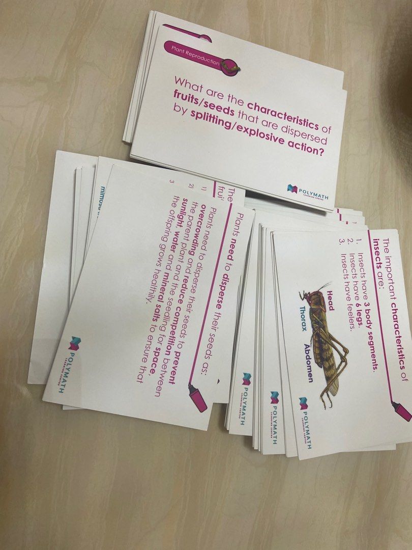 Polymath Science Flash Cards, Hobbies & Toys, Books & Magazines ...