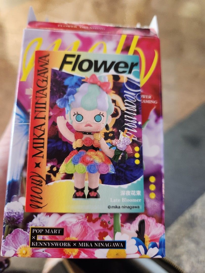 Popmart - molly flower dreaming (late bloomer), Hobbies & Toys, Toys ...