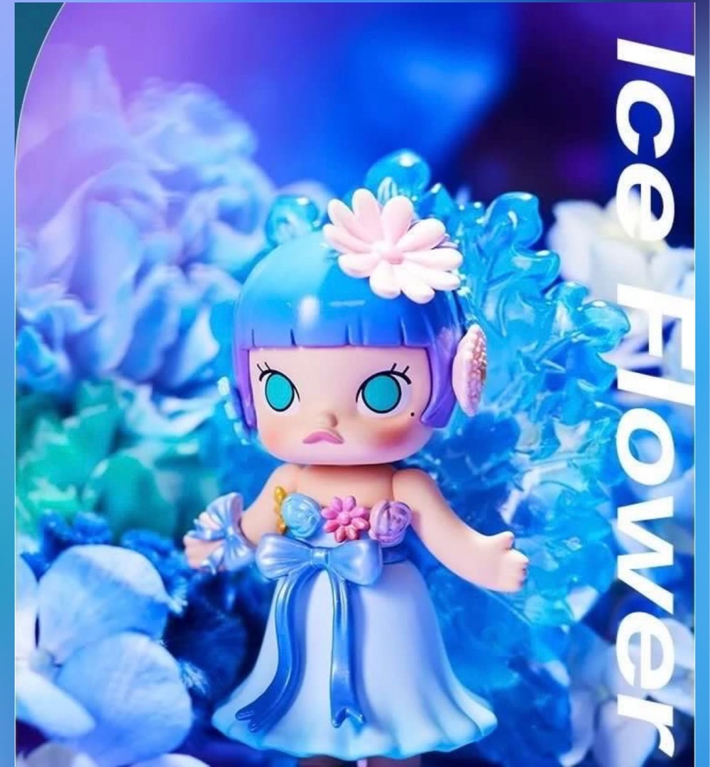 Popmart molly flower, Hobbies & Toys, Toys & Games on Carousell