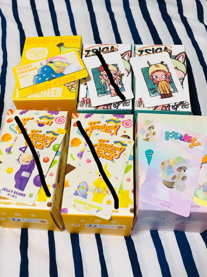 POPMART: MOLLY FLOWER DREAMING/ZSIGA/BOB+TIM/SKULL PANDA WARMTH ...