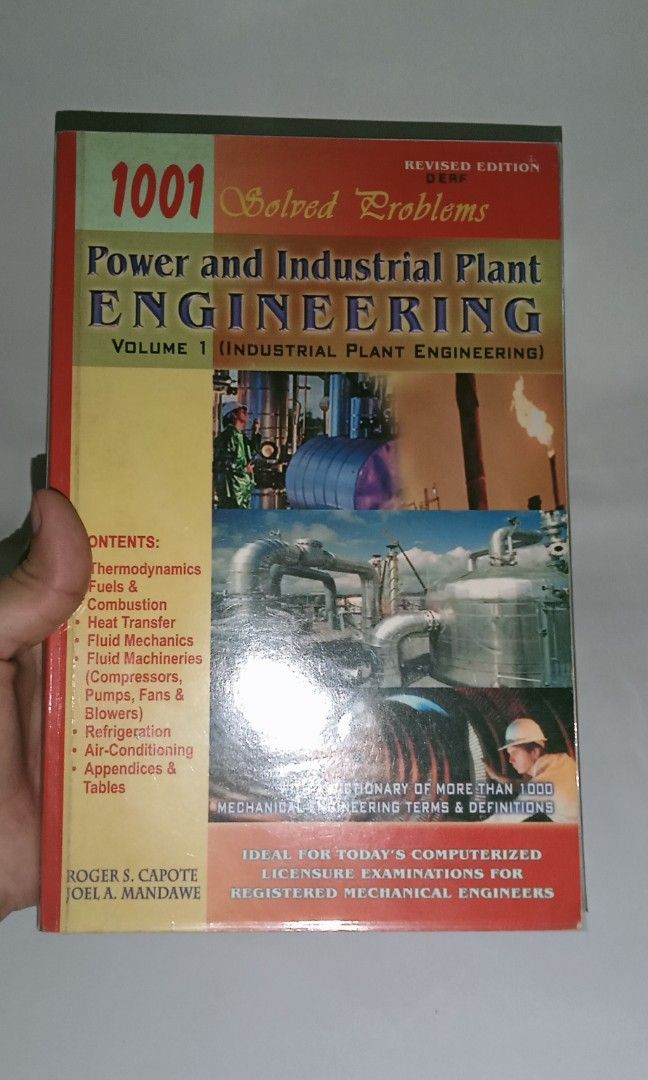Power and Industrial Plant Reviewer Engineering, Hobbies & Toys, Books ...