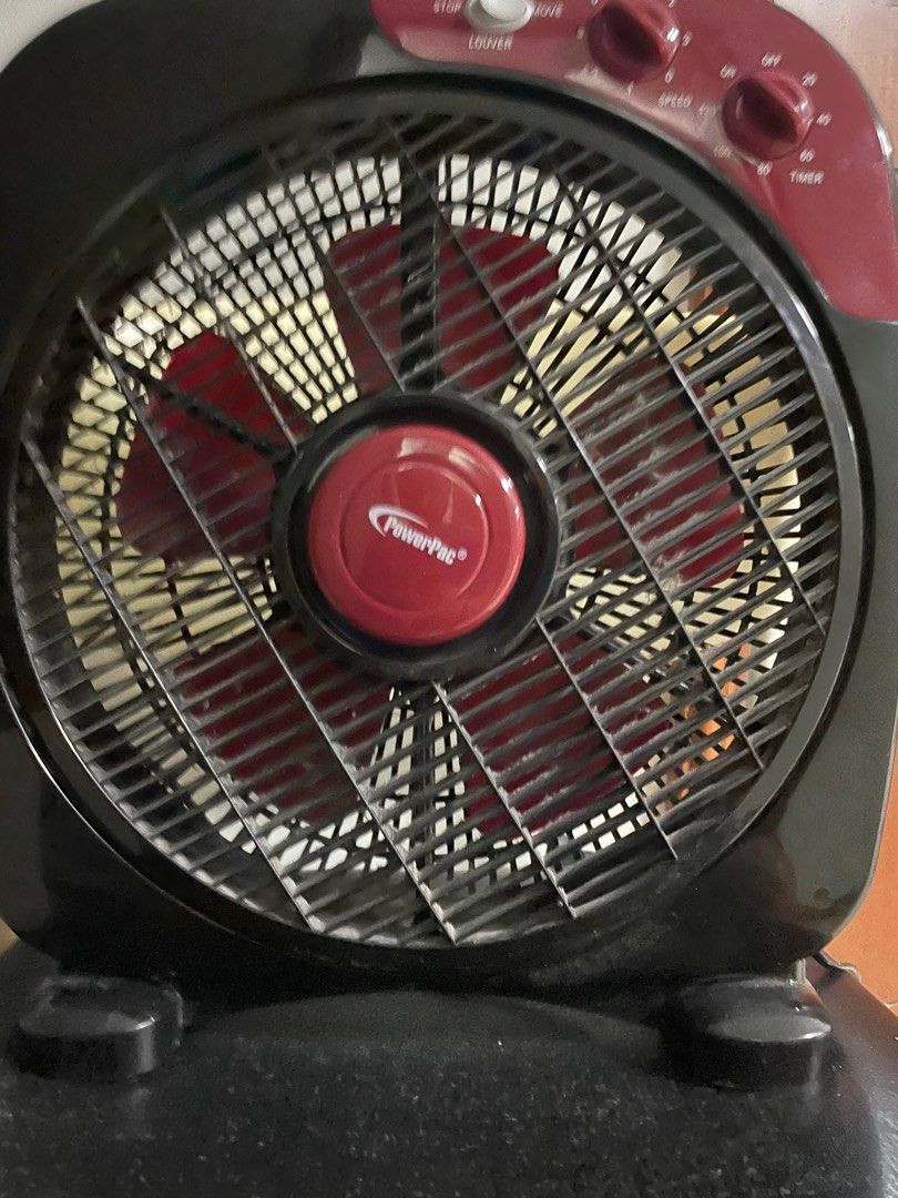 PowerPac, Fan, Portable Fan, Desk fan, 12 inch (PPBF30), Furniture ...