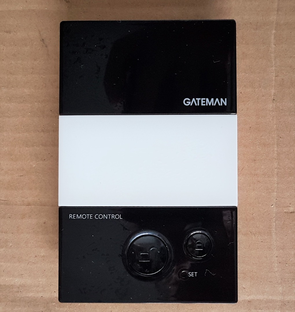 Premium Gateman Remote Control, RC 100, Original, Lightweight, Battery ...