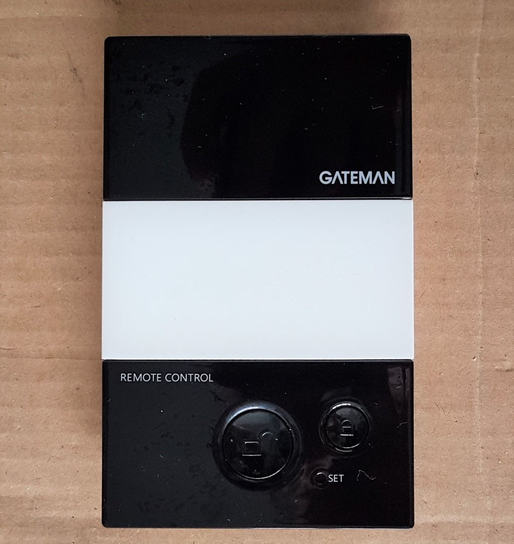 Premium Gateman Remote Control, RC 100, Original, Lightweight, Battery ...