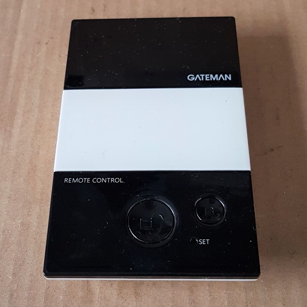 Premium Gateman Remote Control, RC 100, Original, Lightweight, Battery ...