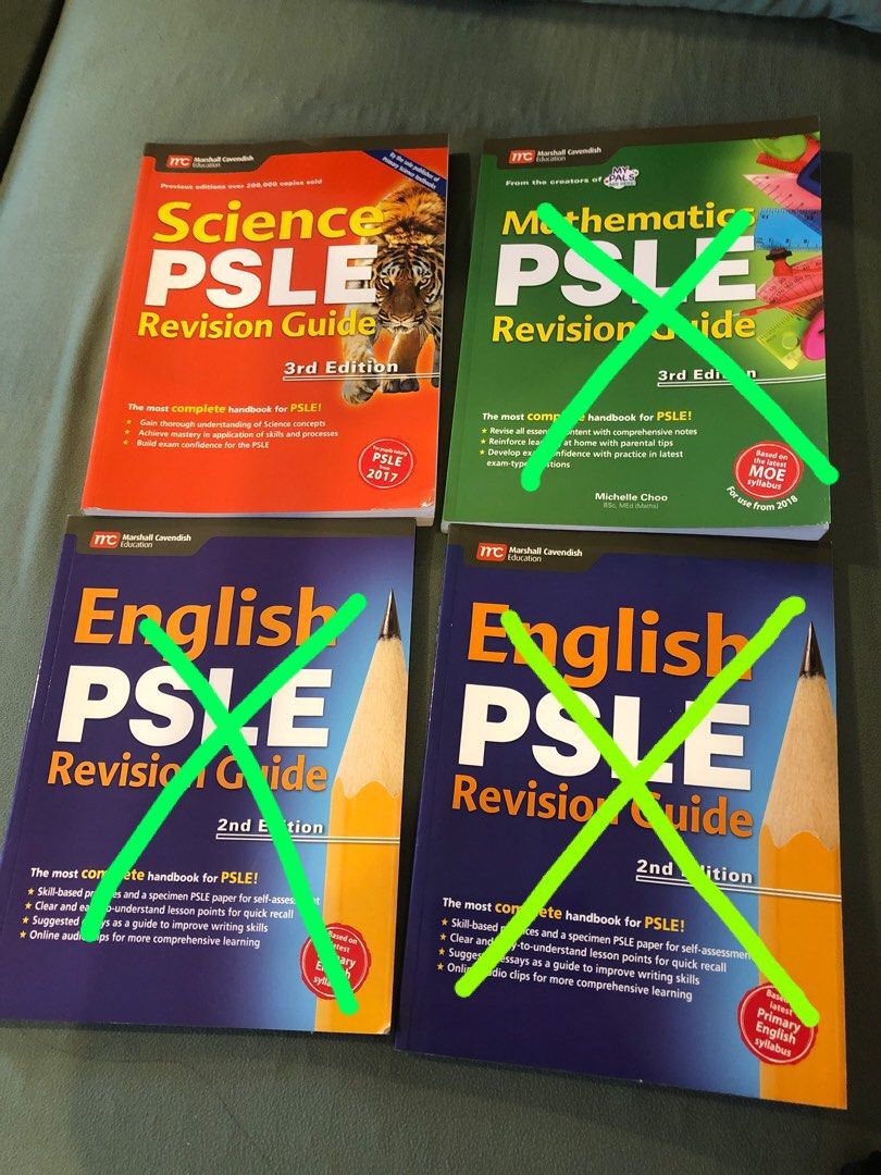 Psle math/ science/ English, Hobbies & Toys, Books & Magazines ...