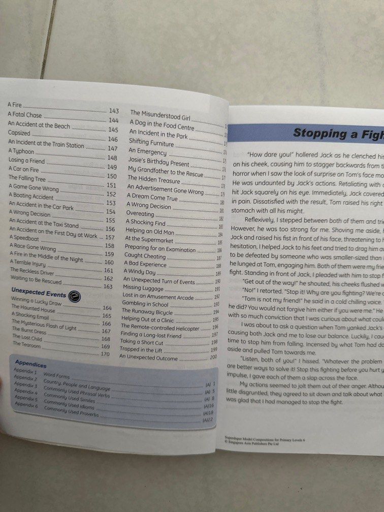 PSLE model compositions p6 by SAP education, Hobbies & Toys, Books ...