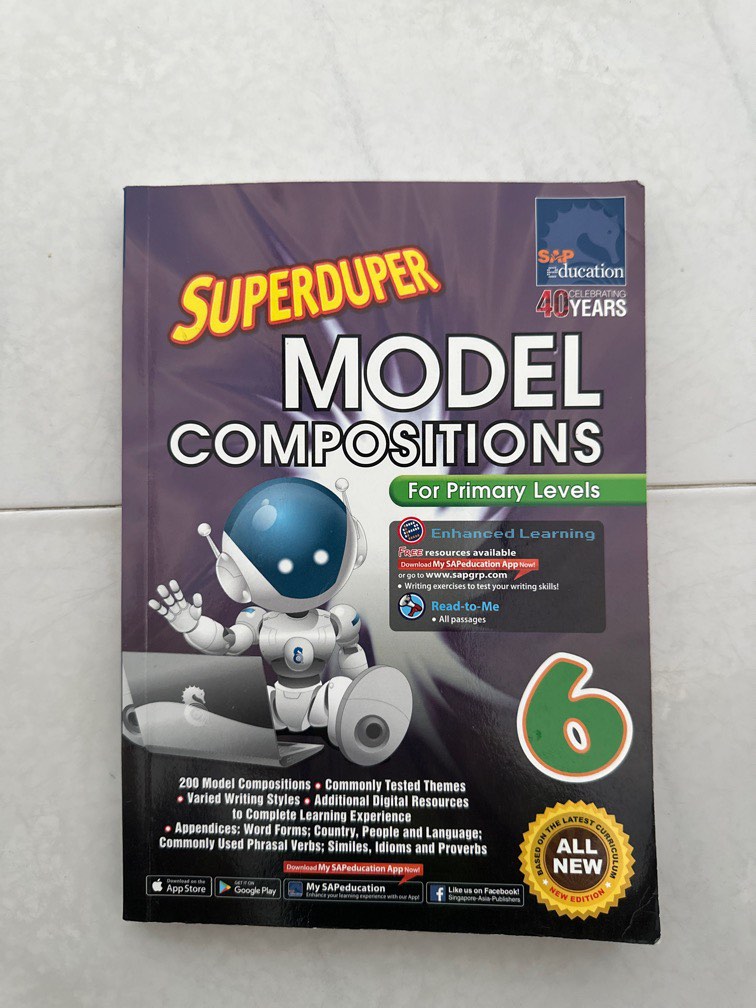 PSLE model compositions p6 by SAP education, Hobbies & Toys, Books ...