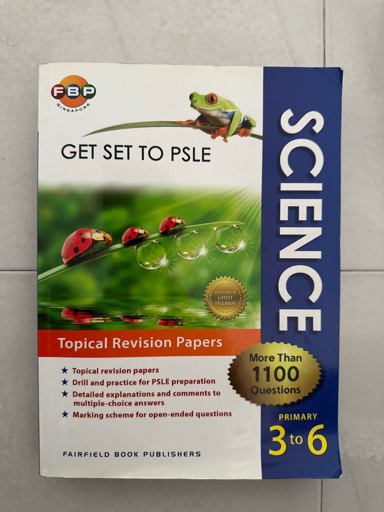 PSLE Primary3-6 full Science knowledge, Hobbies & Toys, Books ...