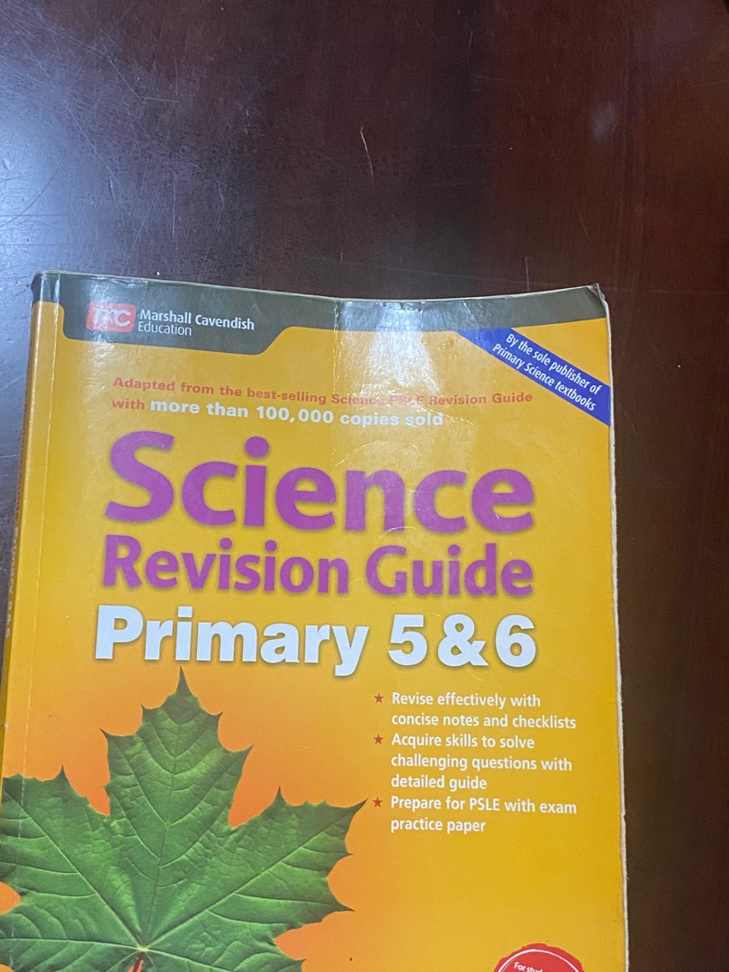 PSLE Science Revision Guide, Hobbies & Toys, Books & Magazines ...