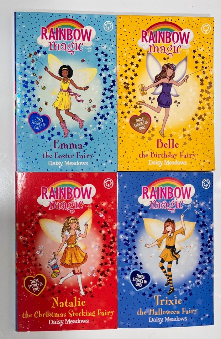 Rainbow Magic 3-in-1 series, Hobbies & Toys, Books & Magazines ...