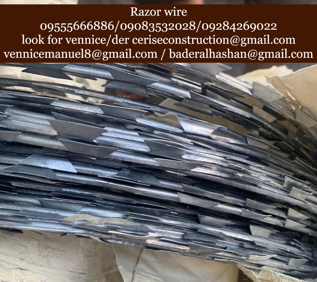 Razor wire, Commercial & Industrial, Construction & Building Materials ...