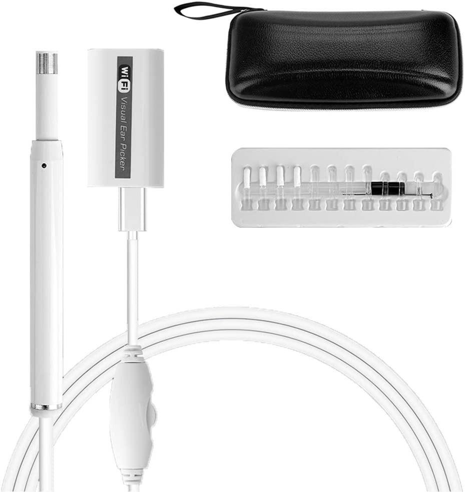 Ready stock! Cainda Digital Otoscope with Ear Wax Removal Tools, USB ...