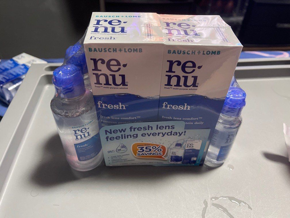 RENU Contact lens solution, Beauty & Personal Care, Vision Care on ...