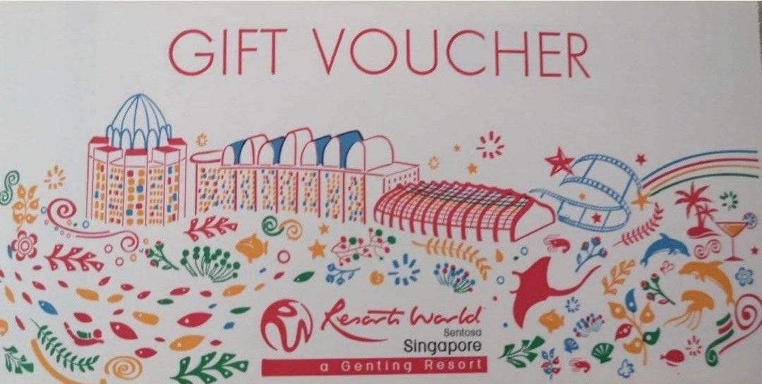 Resorts World Sentosa RWS gift voucher $400, Tickets & Vouchers ...