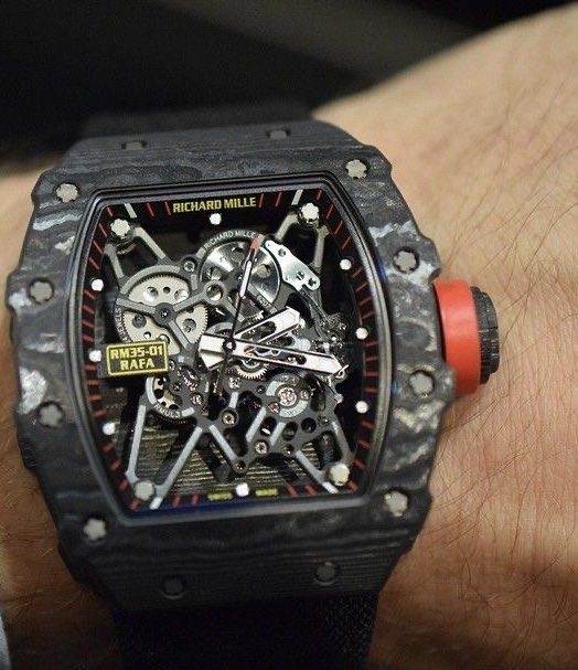 LNIB Richard Mille RM35-01 Rafael Nadal 2018, Luxury, Watches on Carousell