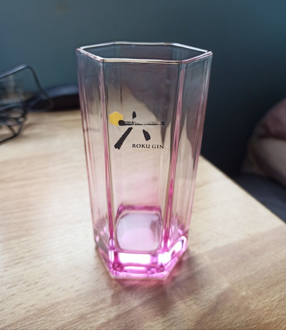Roku Gin Branded Drinking Glass, Furniture & Home Living, Kitchenware ...