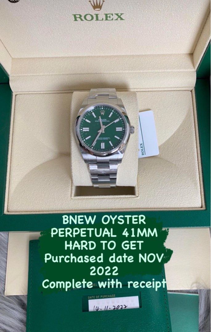 Rolex OP 41, Luxury, Watches on Carousell