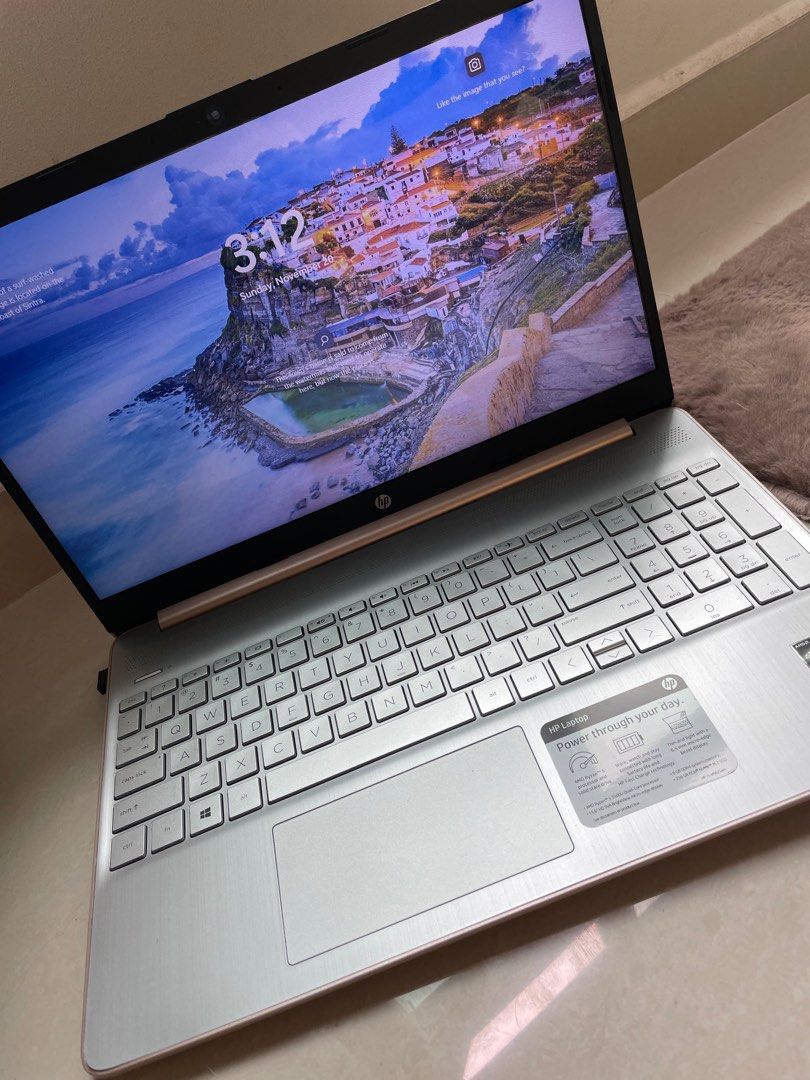 Rose Gold HP 15.6 inch Ryzen 5-3500U quad core, Computers & Tech ...