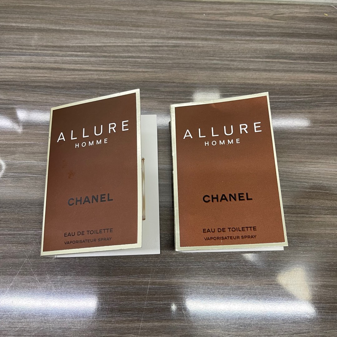 Sample Chanell Allure Homme EDT 1.5ml, Beauty & Personal Care ...