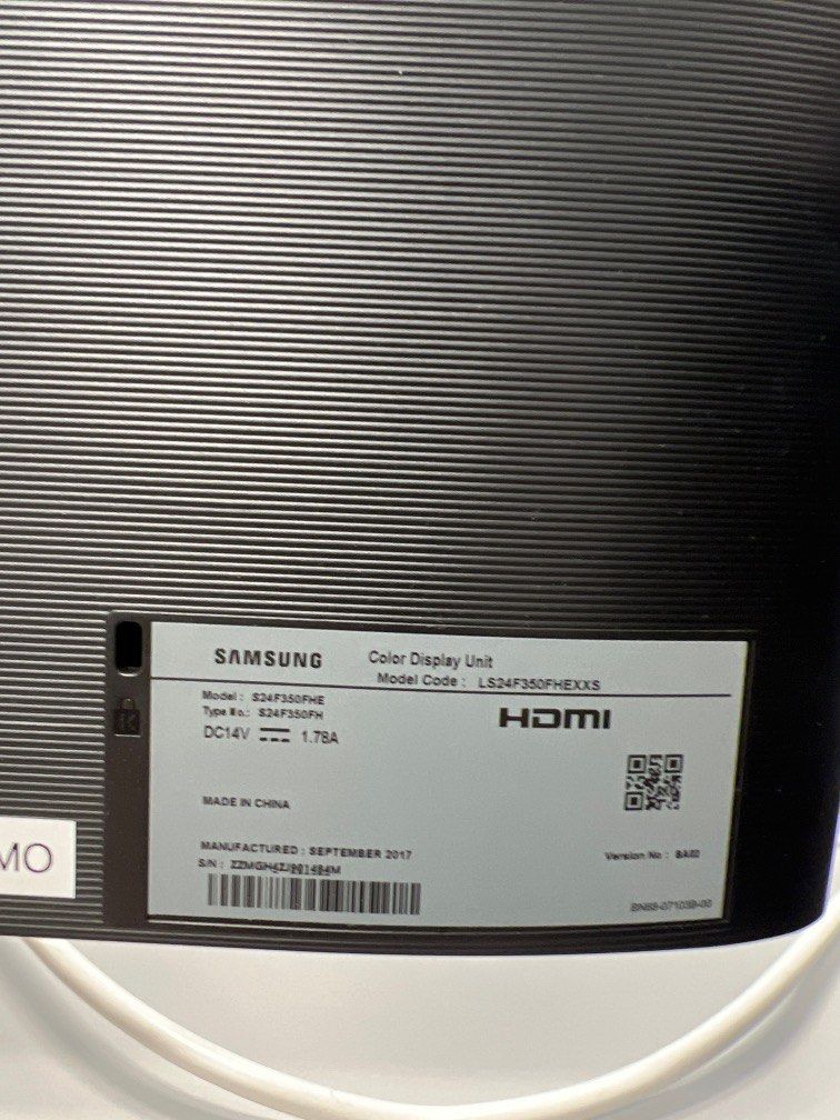 Samsung LS24F350FHEXXS 24" FHD Monitor SF350 With Super Slim Design ...