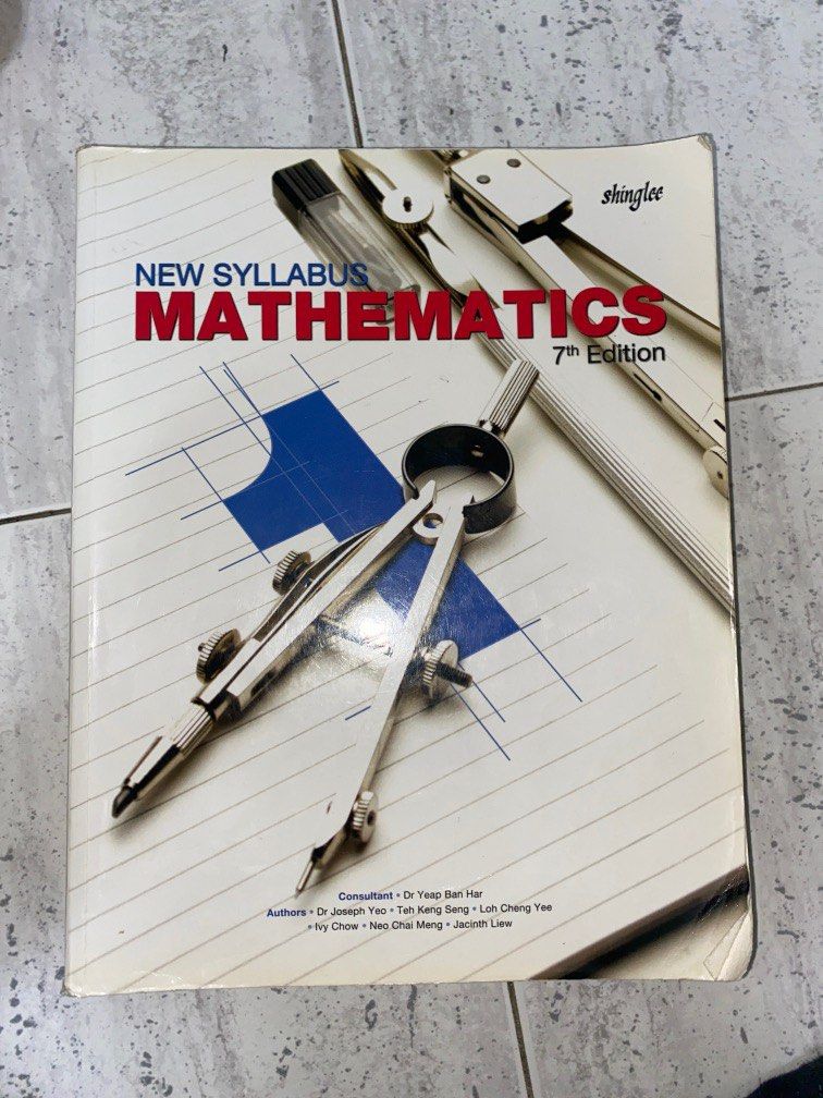 Sec 1 math textbook, Hobbies & Toys, Books & Magazines, Textbooks on ...